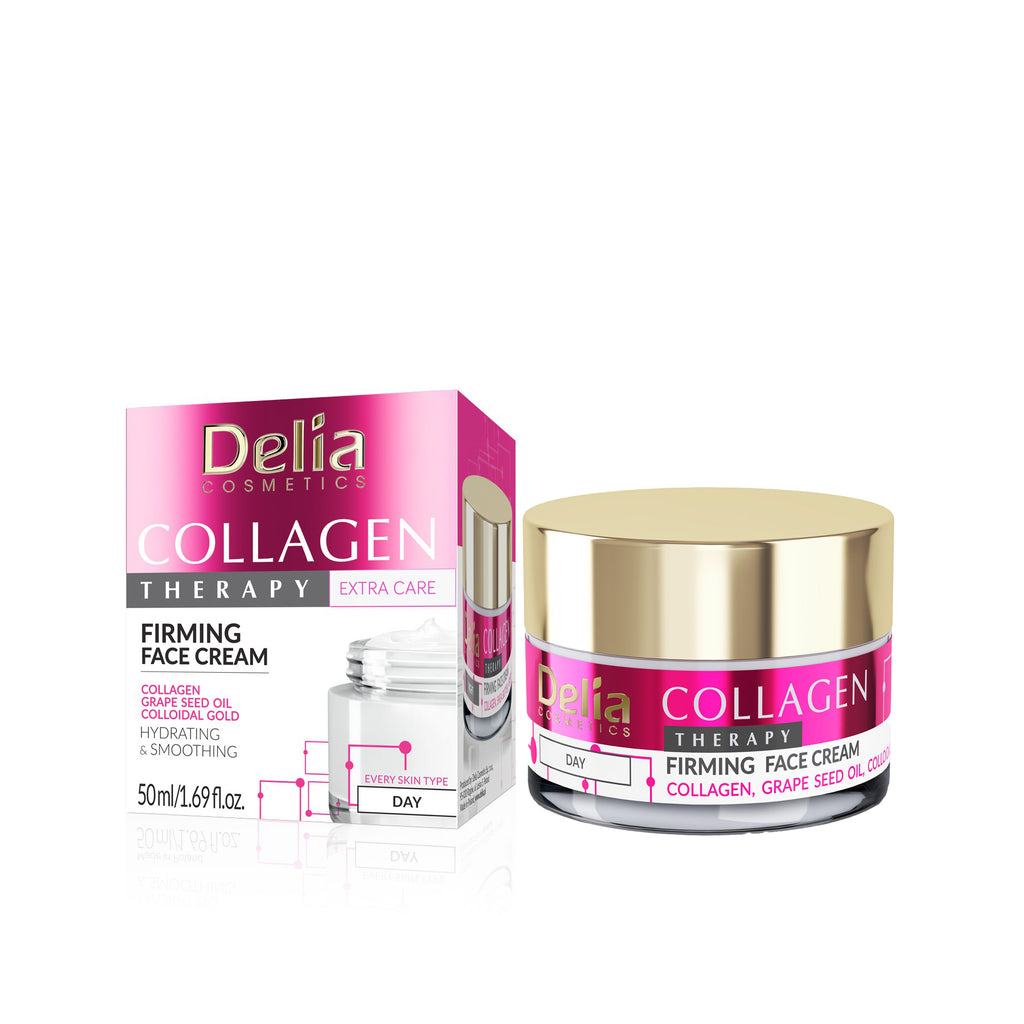 Delia Therapy Collagen Face Cream 50ml - Rejuvenating Collagen Face Cr ...