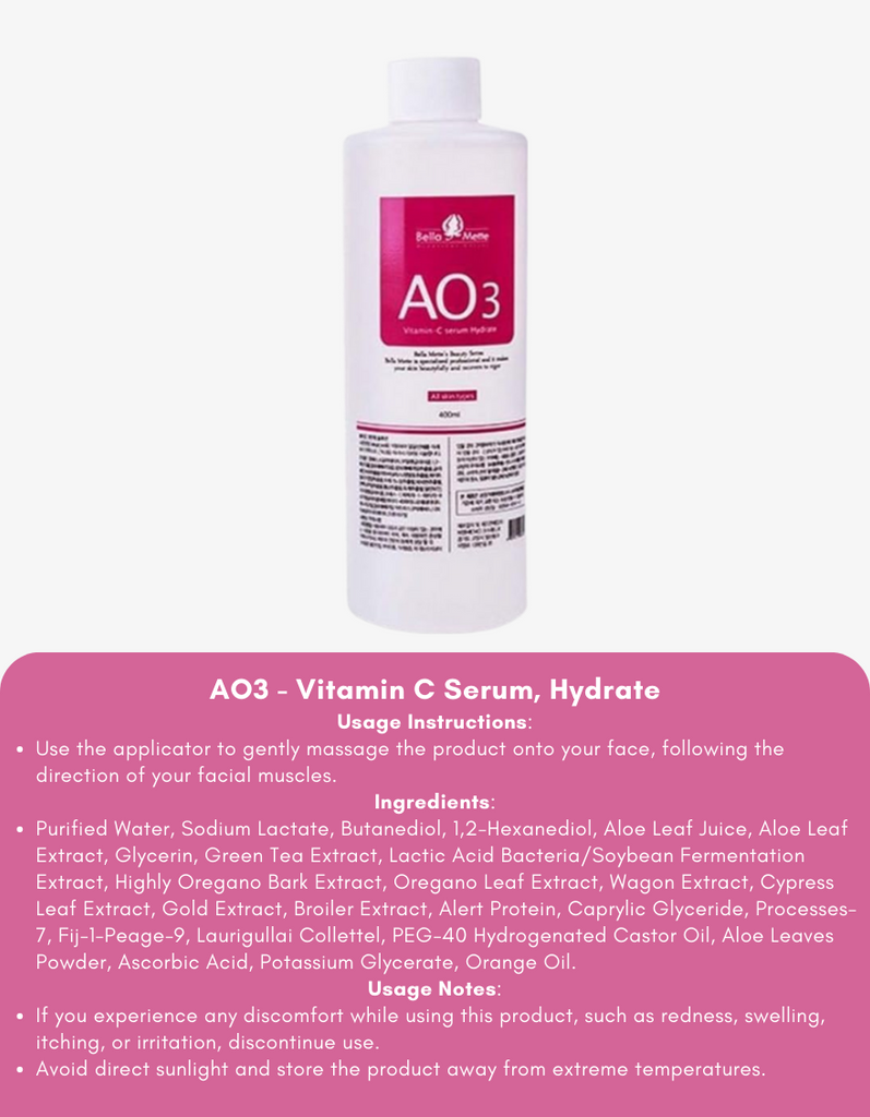 Hydrafacial Aqua Peeling Trio - AS1, SA2, AO3 - UAE – Milia Cosmetics