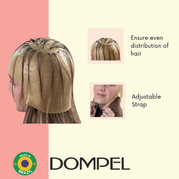 Dompel Bleach Cap / Highlight Hair Cap Romana - Gold ‏391-Sa Cx/‏60 ...