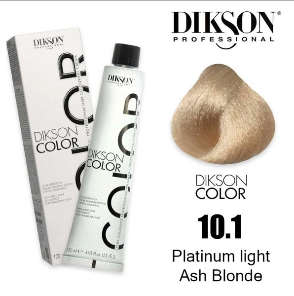 Dikson color 120ml – Shade 10.1 (Platinum Ligh Ash Blonde) – Milia ...
