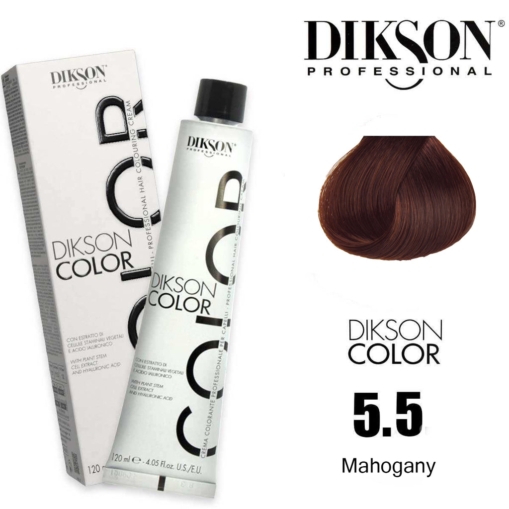 Dikson Hair color 120ml - 5.5 (Mahogany) – Milia Cosmetics