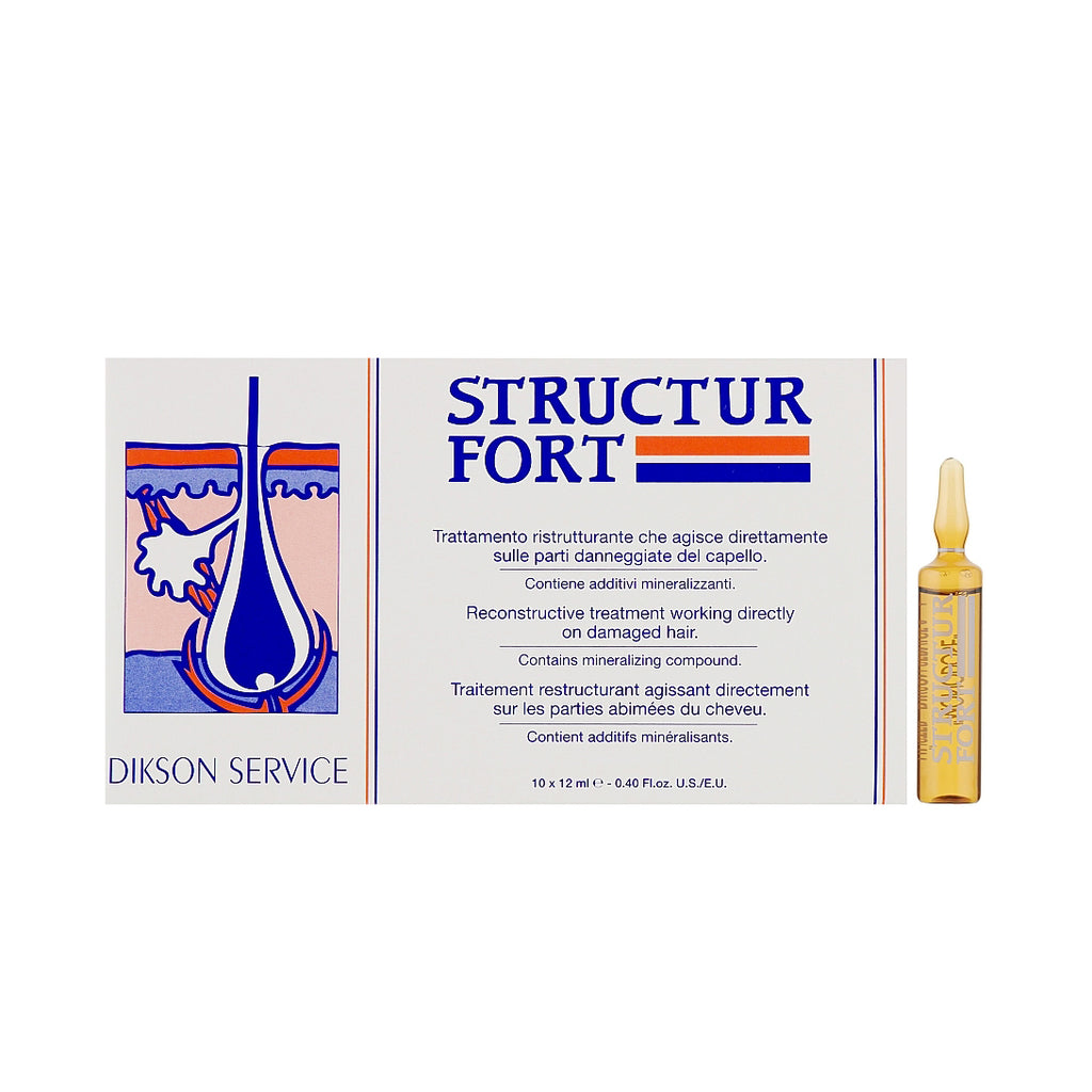 Dikson Structur Fort -Hair Restructuring Treatment 10pcs - 12ml