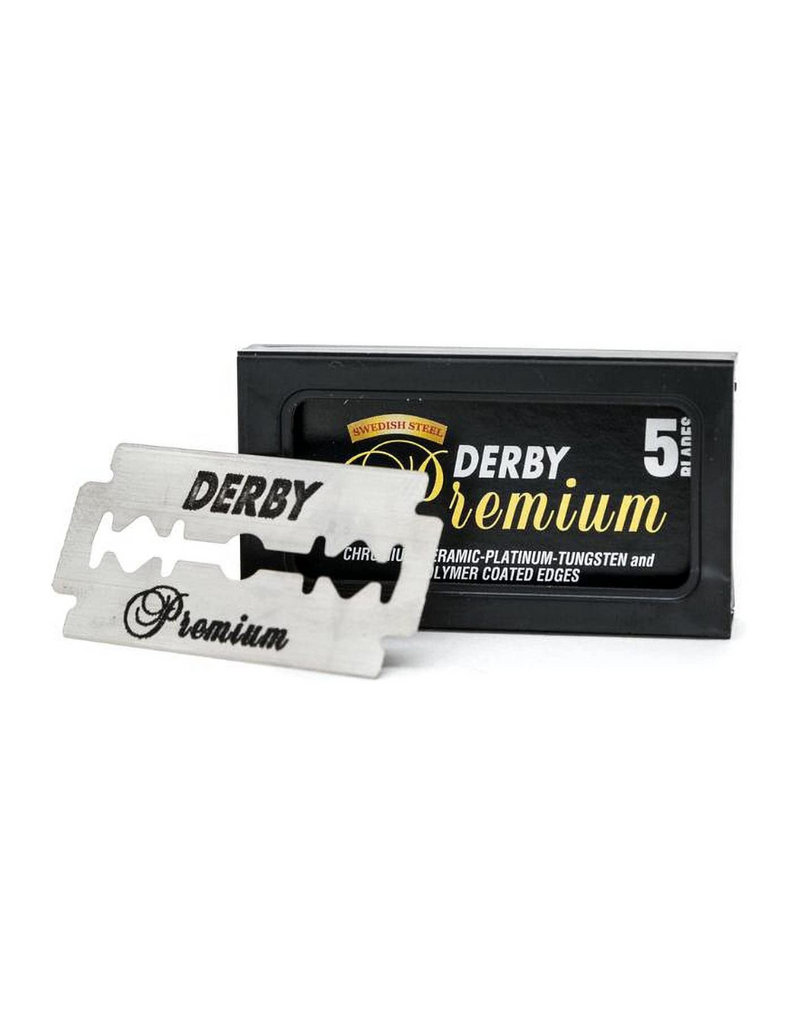 DERBY EXTRA PREMIUM Double Edge Razor Blades (Black) | Milia Cosmetics UAE