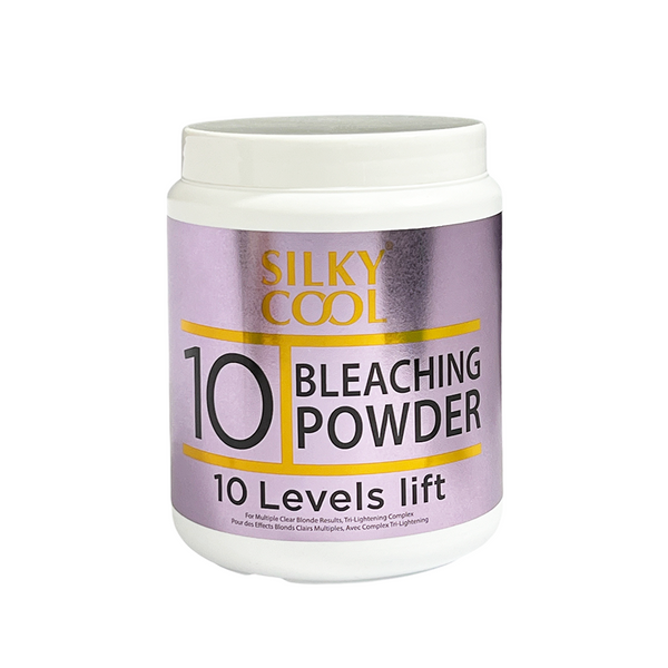 Silky cool 10 levels lift bleaching powder - 450 gm for Maximum Hair L ...