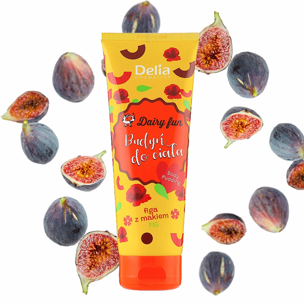 Delia Body Pudding with Fig Fragrance - 250g Pamper Yourself with Swee ...