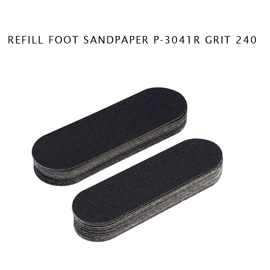 Pilot P-3041R Foot File Refill Sandpaper 50 pcs – Grit 240 for Pedicure ...