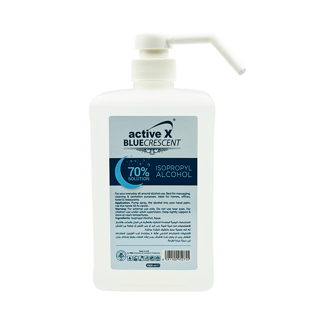 ActiveX Blue Crescent 1000ml 70% Isopropyl Alcohol – Multi-Purpose ...