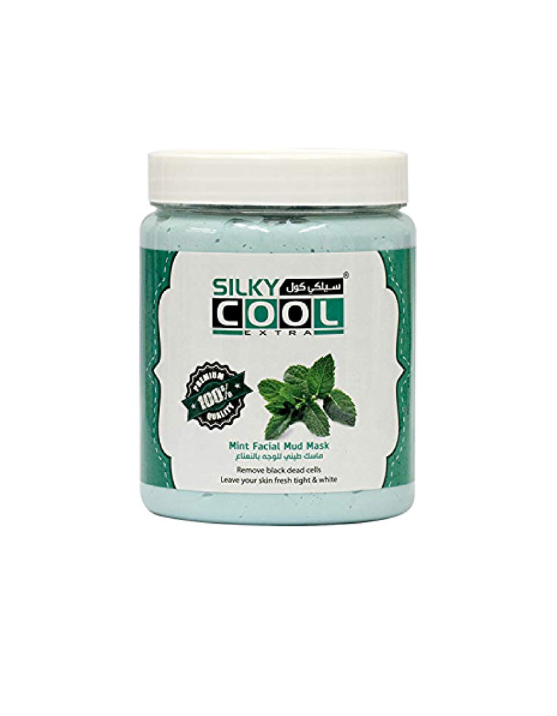Silky Cool Facial Mud Mask 1000 Ml - Mint – Milia Cosmetics