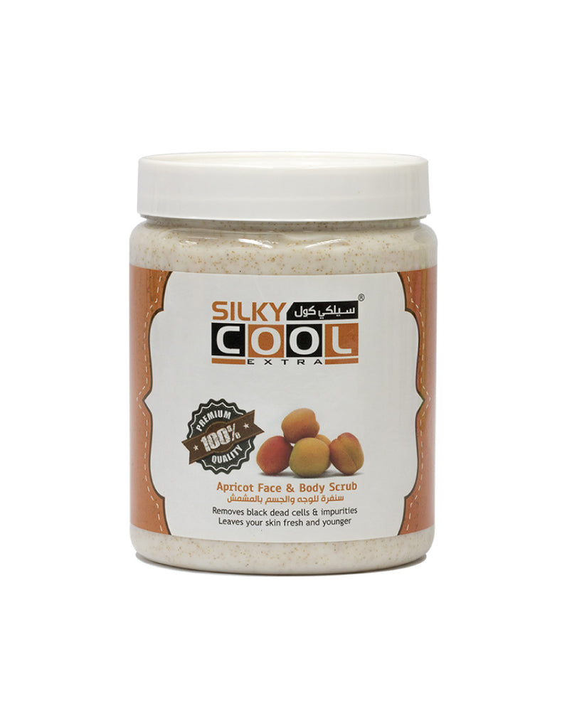 Silky Cool Face & Body Scrub 1000 Ml - Apricot – Milia Cosmetics