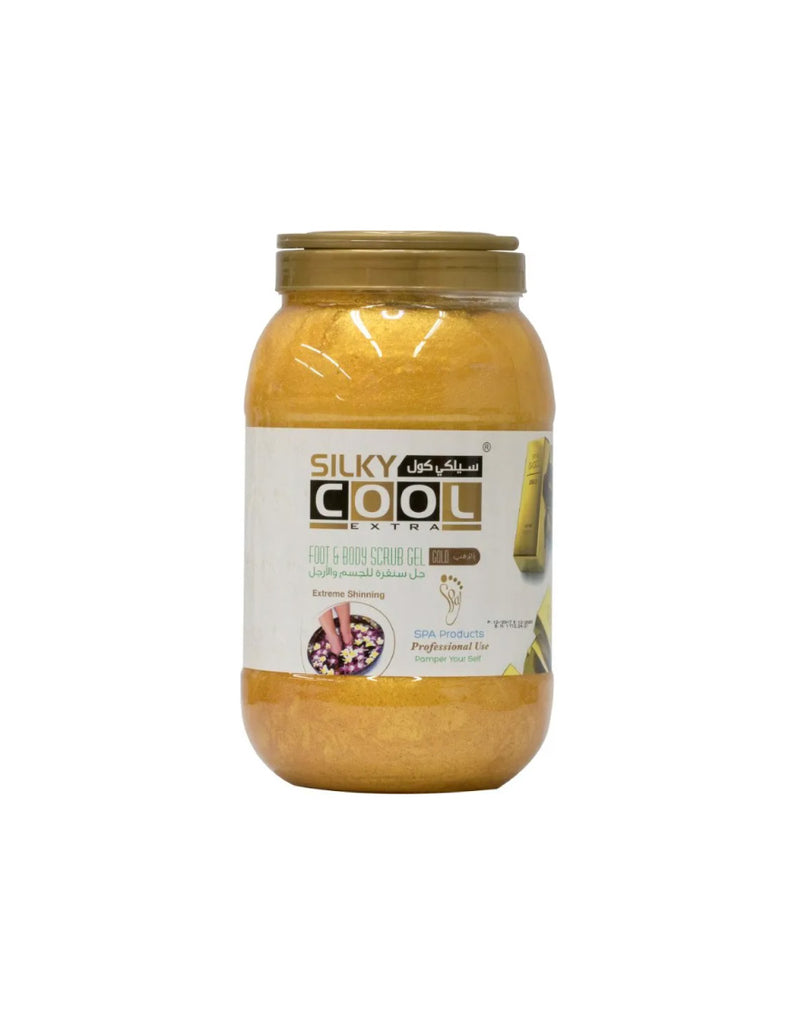 Buy Silky Cool Face & Body Scrub Gel Gold in UAE Brighten and ...