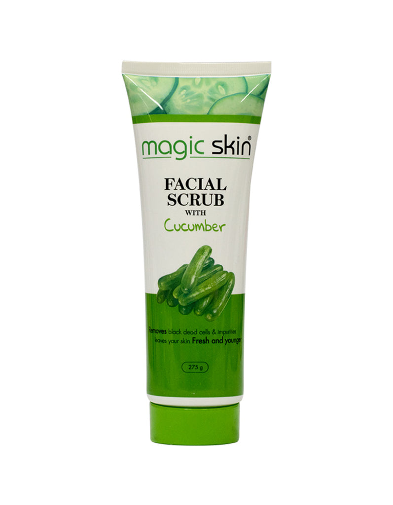 Magic Skin Face Scrub Tube 275 G - Cucumber – Milia Cosmetics