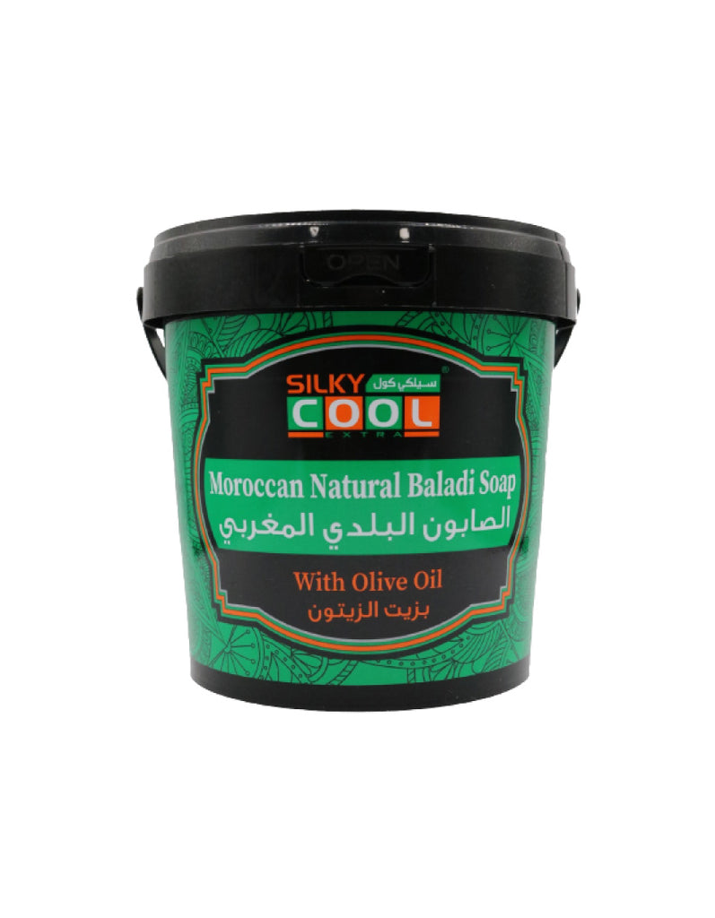 Silky Cool Moroccan Natural Baladi Soap - 1000Ml – Milia Cosmetics
