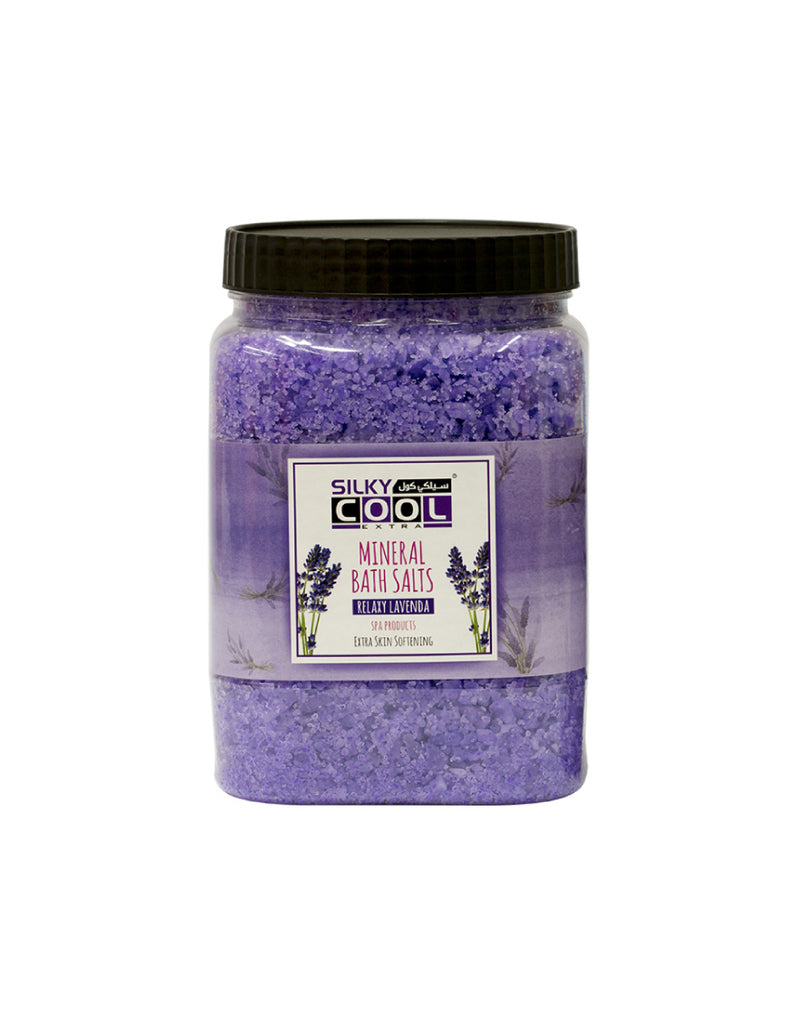 Silky Cool Mineral Bath Salt 3 Kg - Relaxy Lavender – Milia Cosmetics