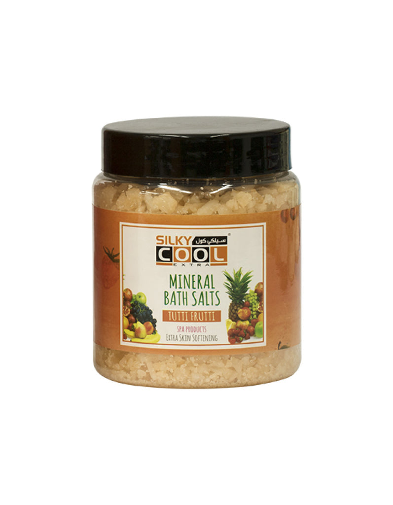 Silky Cool Mineral Bath Salt 750 - Tutti Frutti – Milia Cosmetics
