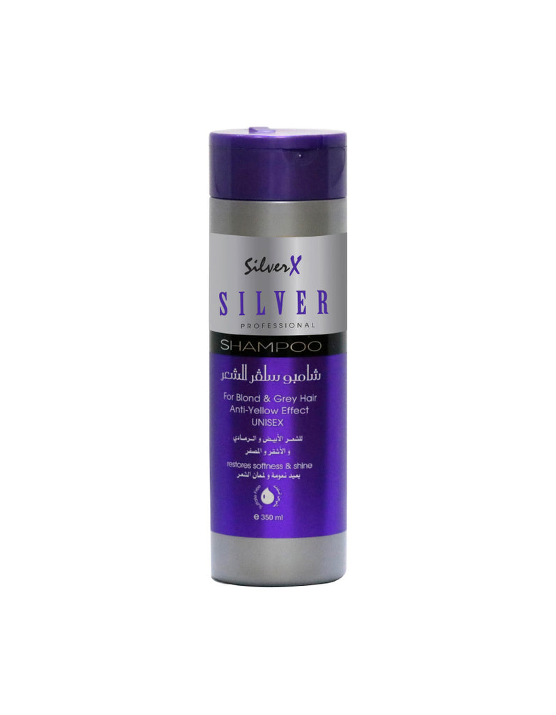 SilverX Shampoo 350 ml - Neutralize Tones for Vibrant Silver Hair | UAE ...