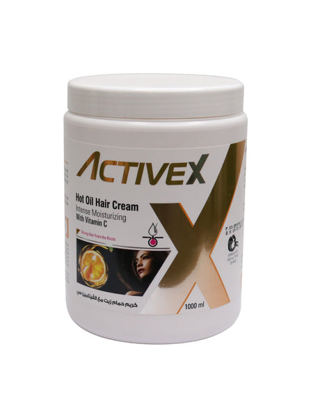 Buy ActiveX Hot Oil Hair Cream 1000 Ml - Vitamin C | Nourishing | UAE ...