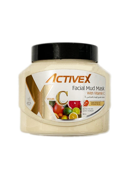 Buy ActiveX Facial Mud Mask 500 Ml - Vitamin C | Rejuvenating Skincare ...