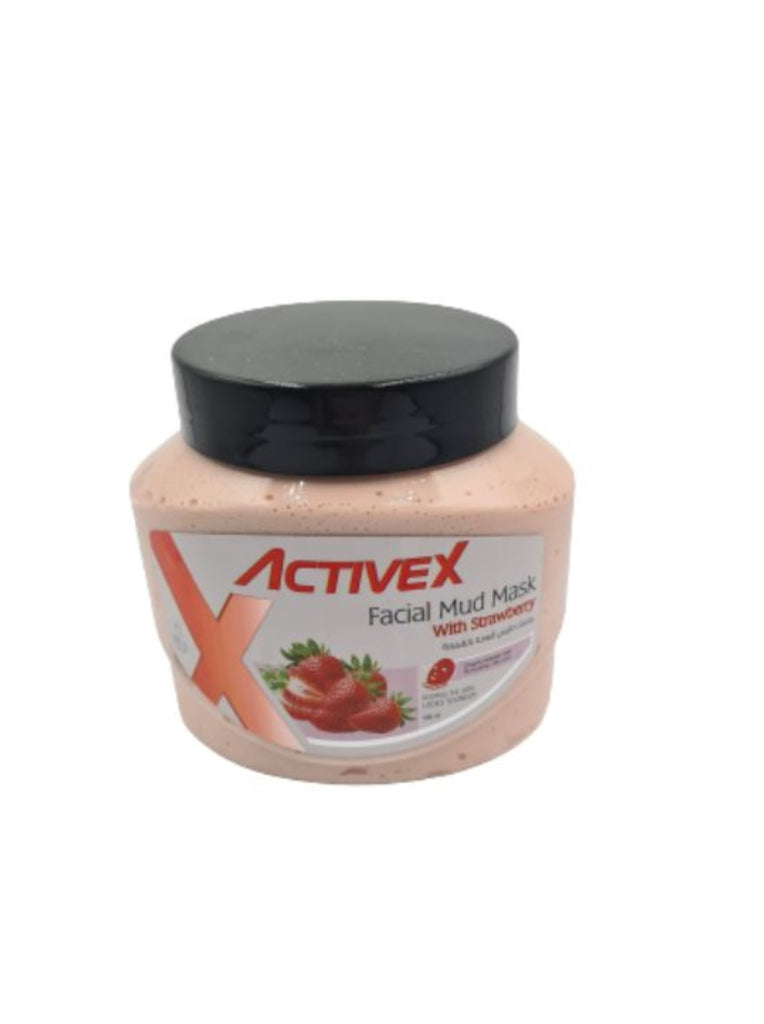 Buy ActiveX Facial Mud Mask 500ml - Strawberry | Nourishing Skincare ...