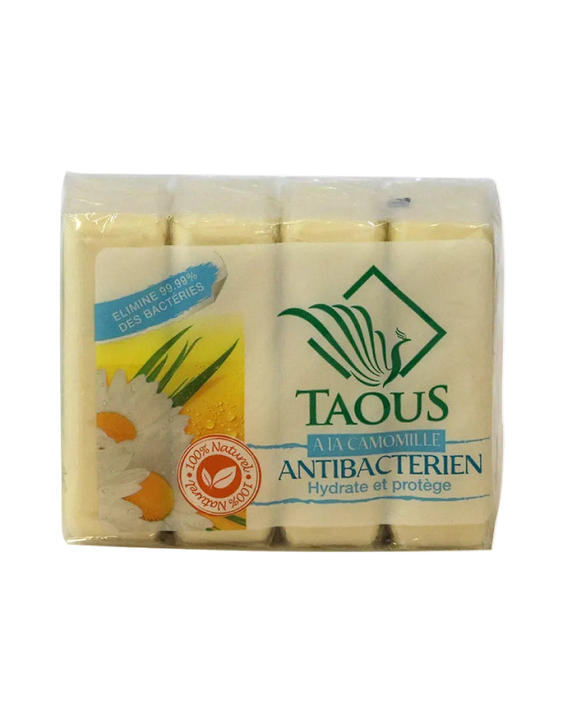 Buy Taous Natural Moroccan Bar Soap Pack of 4 in UAE | Antibacterial ...