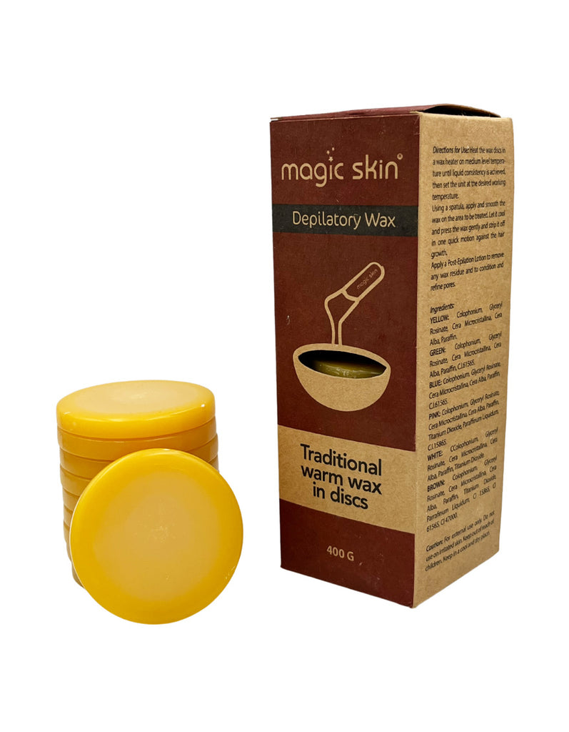 Get Magic Skin Disc Wax 400 ml in UAE | Yellow - Easy Hair Removal ...