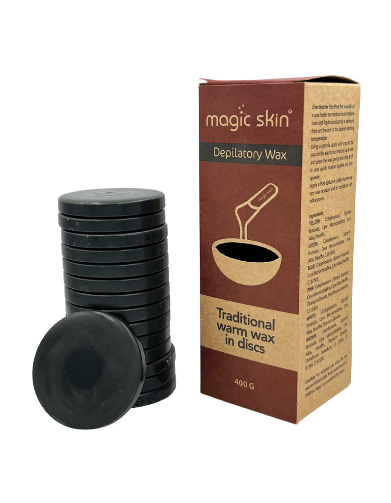 Get Magic Skin Disc Wax 400 ml - Charcoal in UAE | Smooth Hair Removal ...