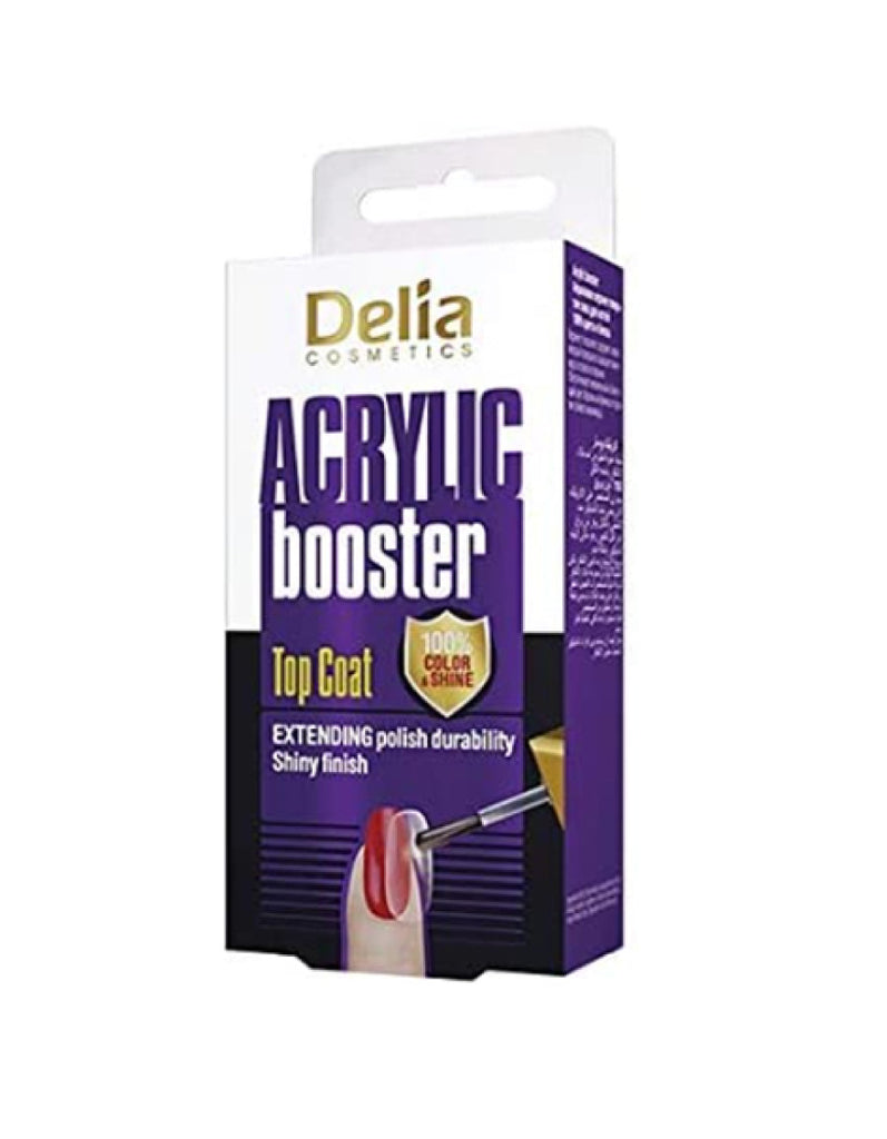 Delia Top Coat - Acrylic Booster for Nail 11 ml – Milia Cosmetics