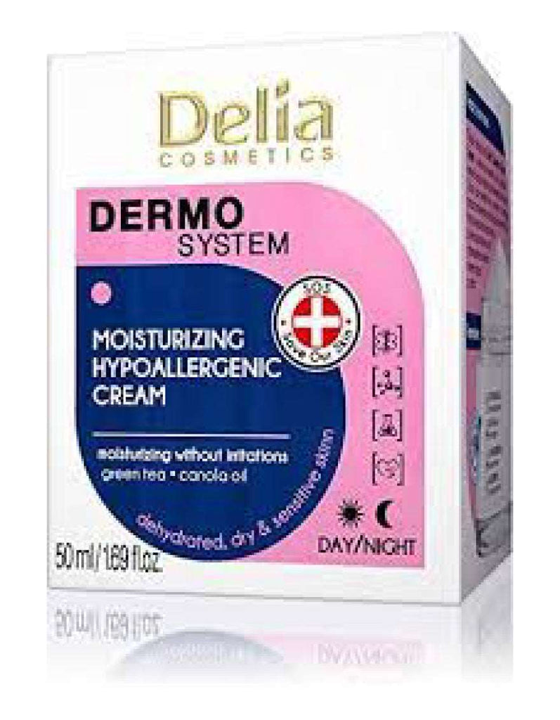 Delia Dermo System Moisturizing Hypoallergenic Cream 50 ml – Milia ...