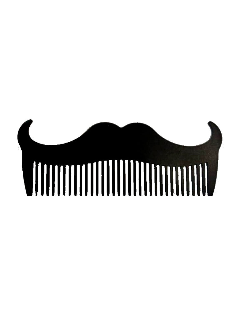 Jully France Beard Comb Steel M-002 Black – Milia Cosmetics
