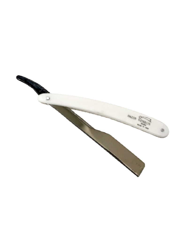 Henbor Italian Shaving Razor White 710W (C5) – Milia Cosmetics