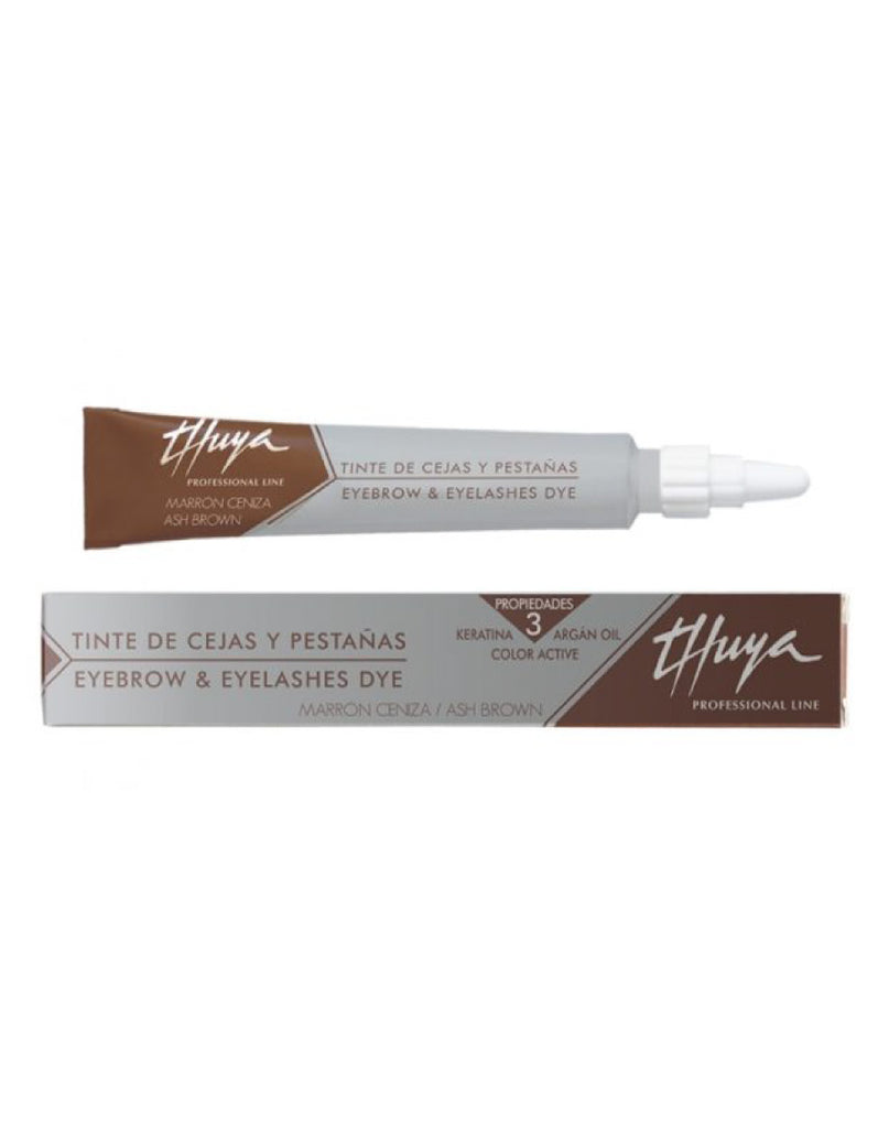 Thuya Ash Brown Eyebrow & Eyelashes Dye - Trendy Tint for Makeup Lovers ...