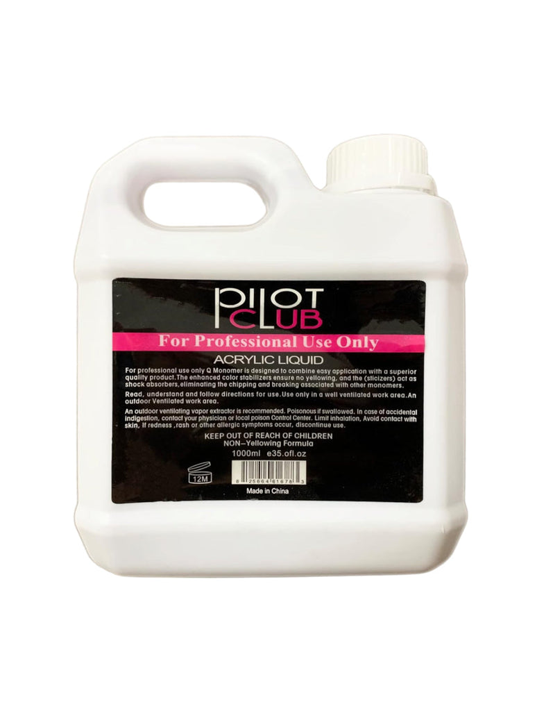 Buy Pilot Club Acrylic Liquid - 1000ml in UAE – Milia Cosmetics